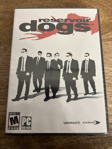 Reservoir Dogs Video Game Pc Cd-ROM M-Mature (New Factory Sealed ...