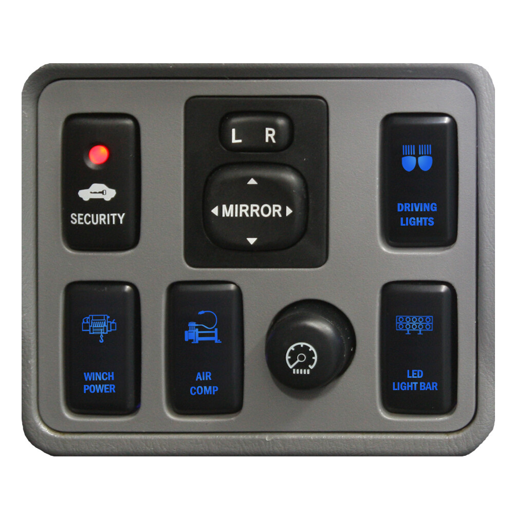 12V OEM type Push switch 8B89B MACHINE GUNS for Toyota Hilux ...