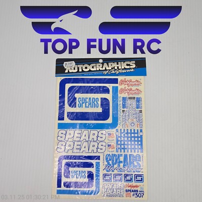 Autographics 307 Spears Products Decals | eBay