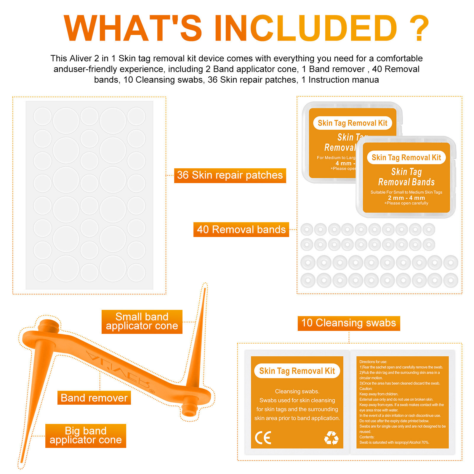 Micro Safe Skin Tag Remover Kit for Gentle Effective Skin Tag Removal ...