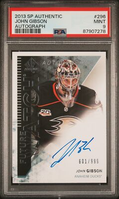 2013/14 SP Authentic Future Watch Autograph Auto Rookie RC John Gibson ...