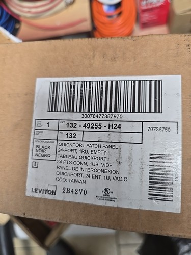 Leviton 49255-H24 Hi-Density Quickport Panel | eBay