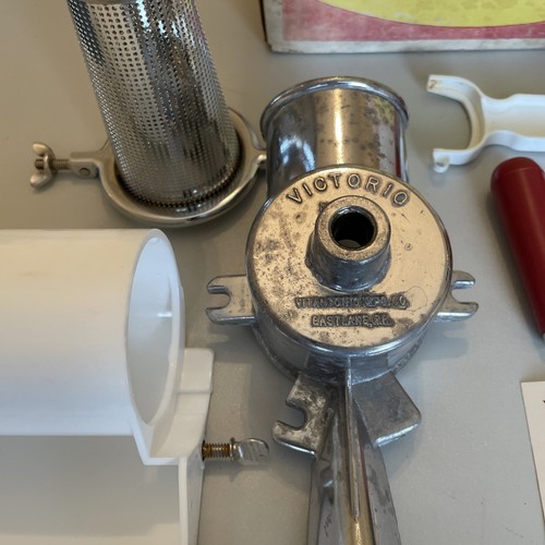 VTG Victorio No 200 Food Strainer Tomato Sauce Juicer Puree w/ Box ...