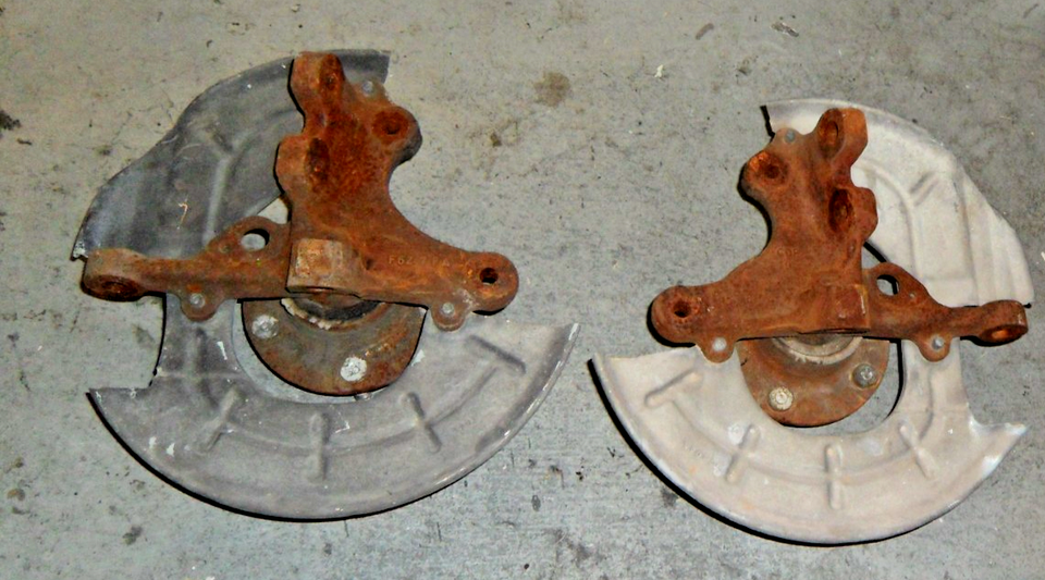 1996 2004 Ford Mustang GT V8 SN95 5 Lug Spindles & Hubs 79-93 Fox ...