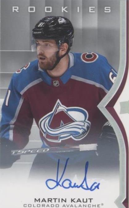 2020-21 Upper Deck Premier - Rookies Martin Kaut #78 Silver Spectrum ...