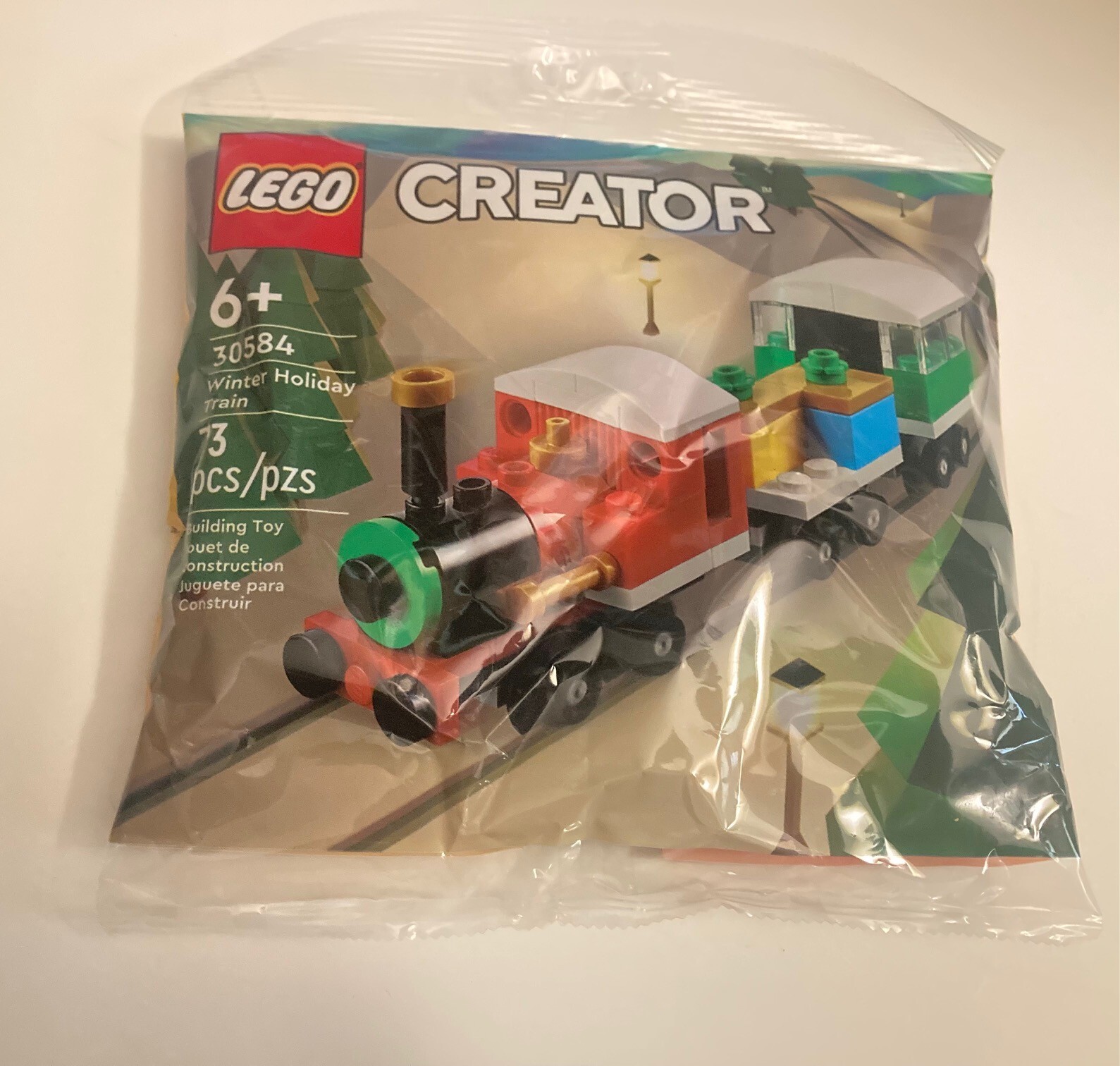 LEGO Creator Winter Holiday Train Christmas 30584 Polybag New Sealed 73 ...