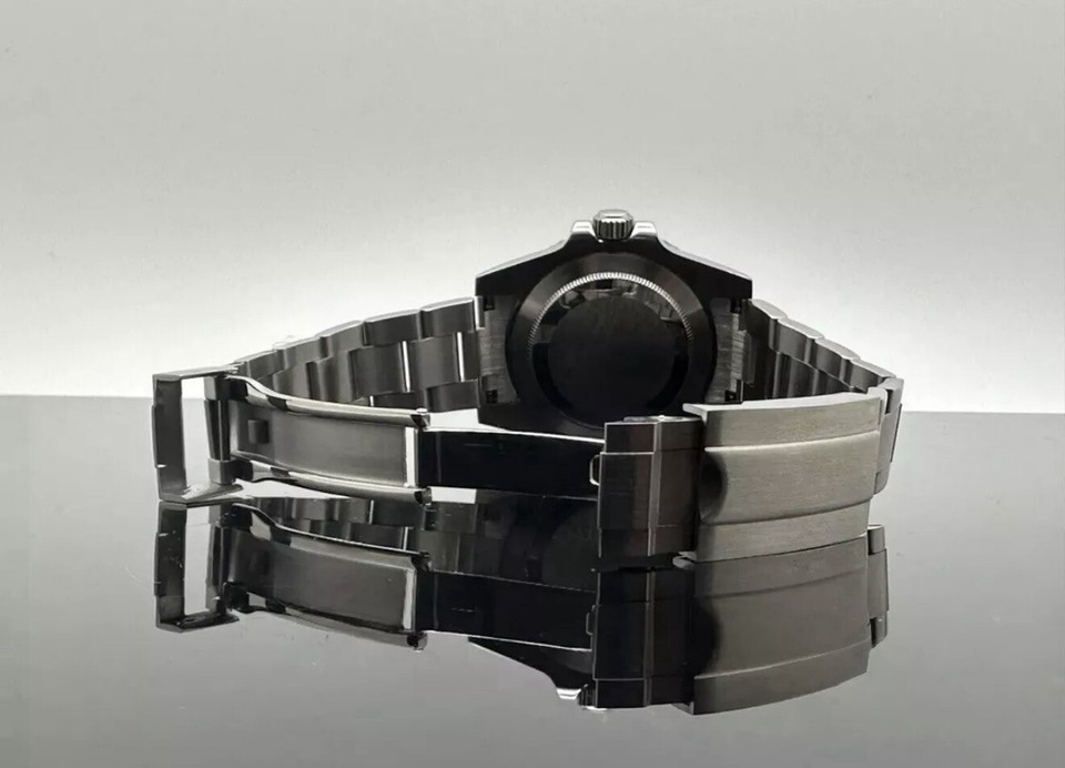 Custom 40mm “YM” Style Black Titanium Dive Mod Watch w/ NH35 Automatic ...