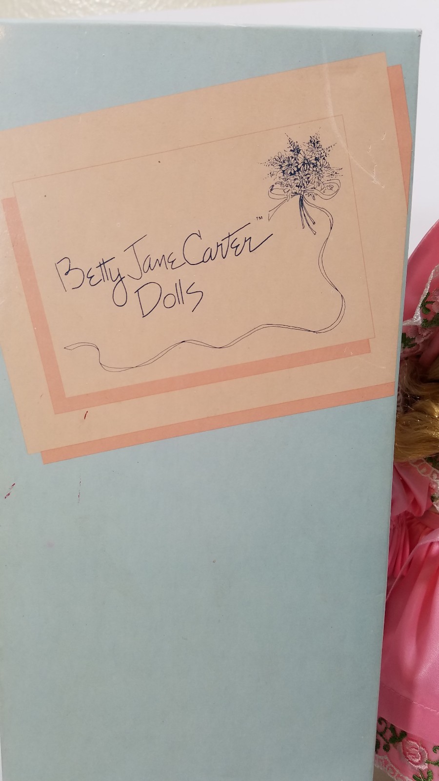 Vintage 80s Betty Jane Carter Doll Rosemarie Limited Edition Musical ...
