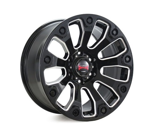 To Suit MITSUBISHI CHALLENGER WHEELS PACKAGE: 18x9.0 Simmons MAX X09 ...