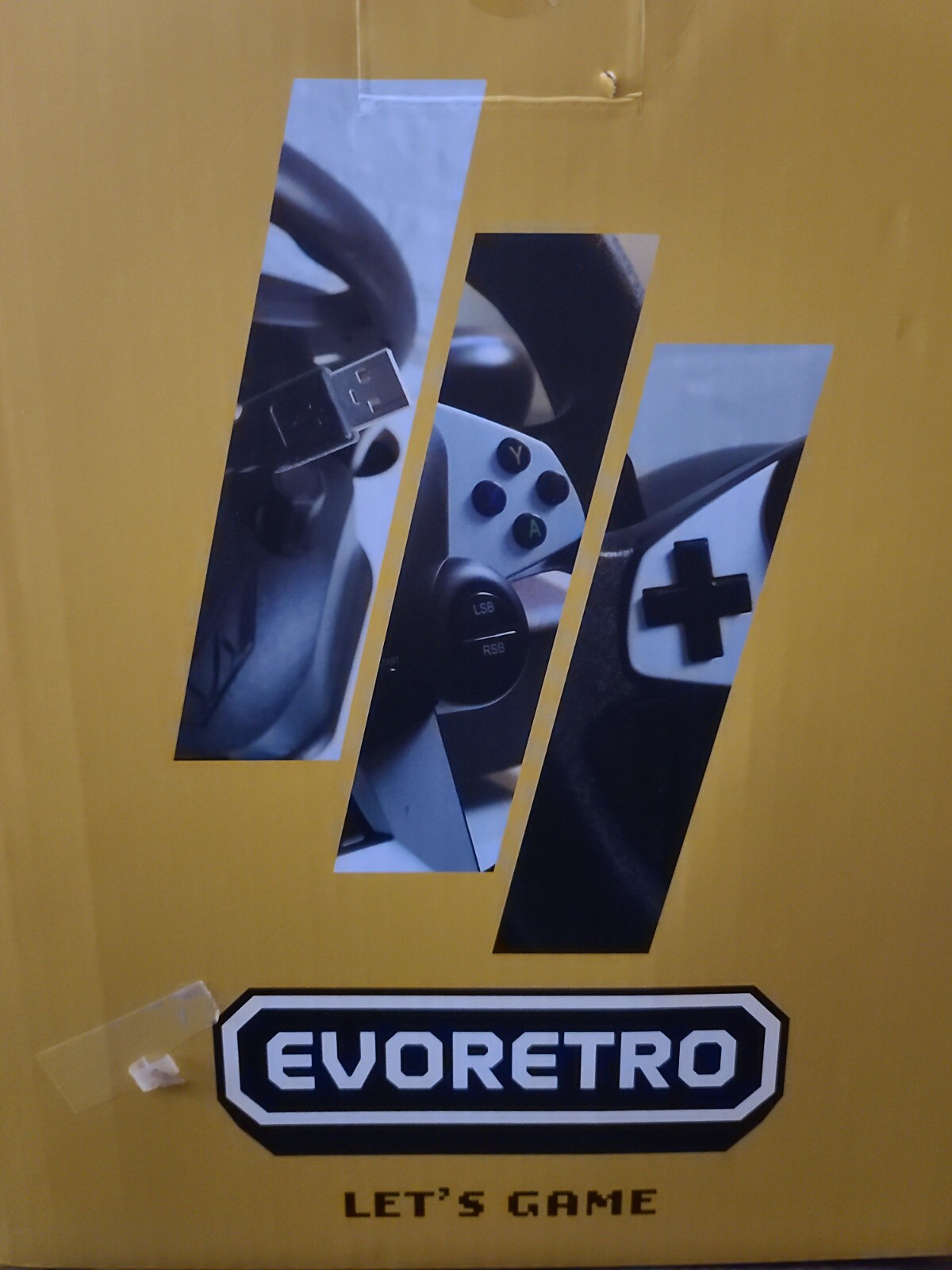 EVORETRO FURY GT-EV3 Racing Wheel Setup - For Switch, PS4 and PC | eBay