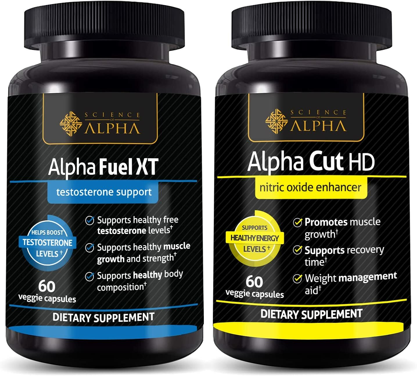 Alpha Fuel & cut Improve Muscle Strength & Growth Gut & Muscle Booster ...