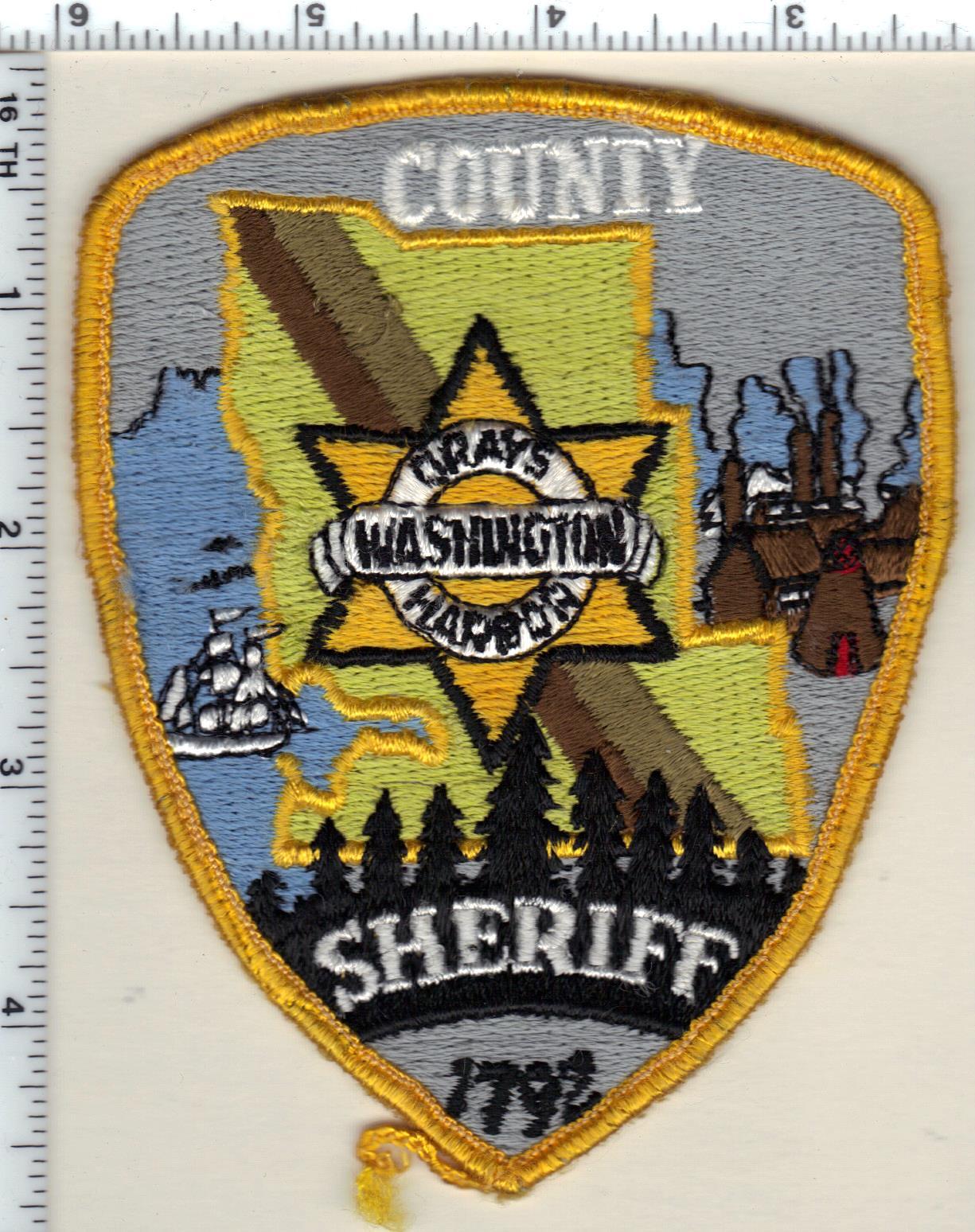 Grays Harbor County Sheriff (Washington) 2nd Issue Uniform Take-Off ...