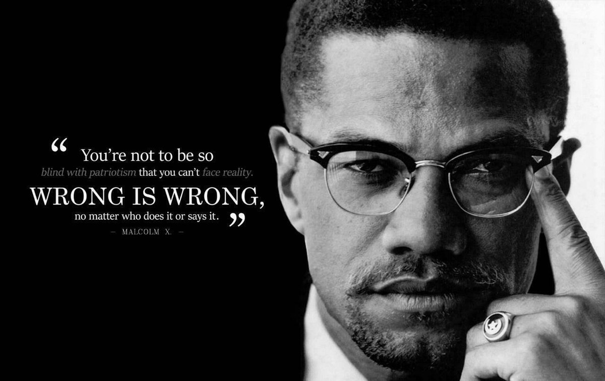 Quote Malcolm X 3X Black History Prints/Wall Posters. Educational