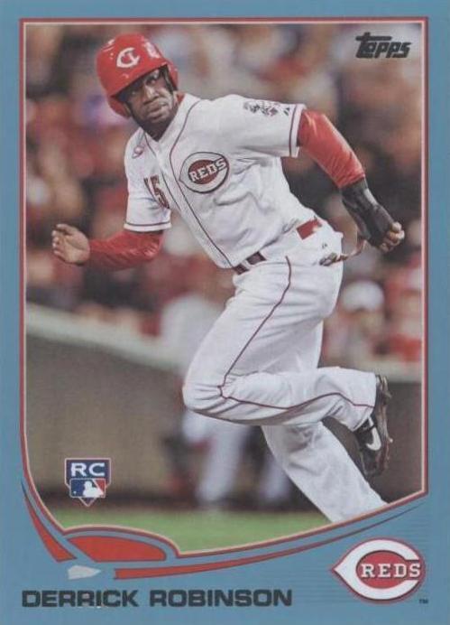 2013 Topps Update Series - Derrick Robinson #US99 Blue (RC) for sale ...