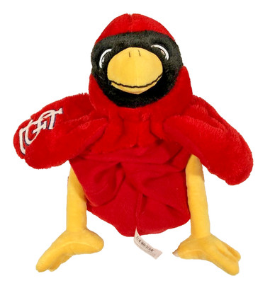 St. Louis Cardinals Plush Fred Red Bird Hat Embroidered Baseball MLB ...