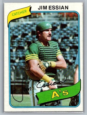 1980 Topps #341 Jim Essian | eBay