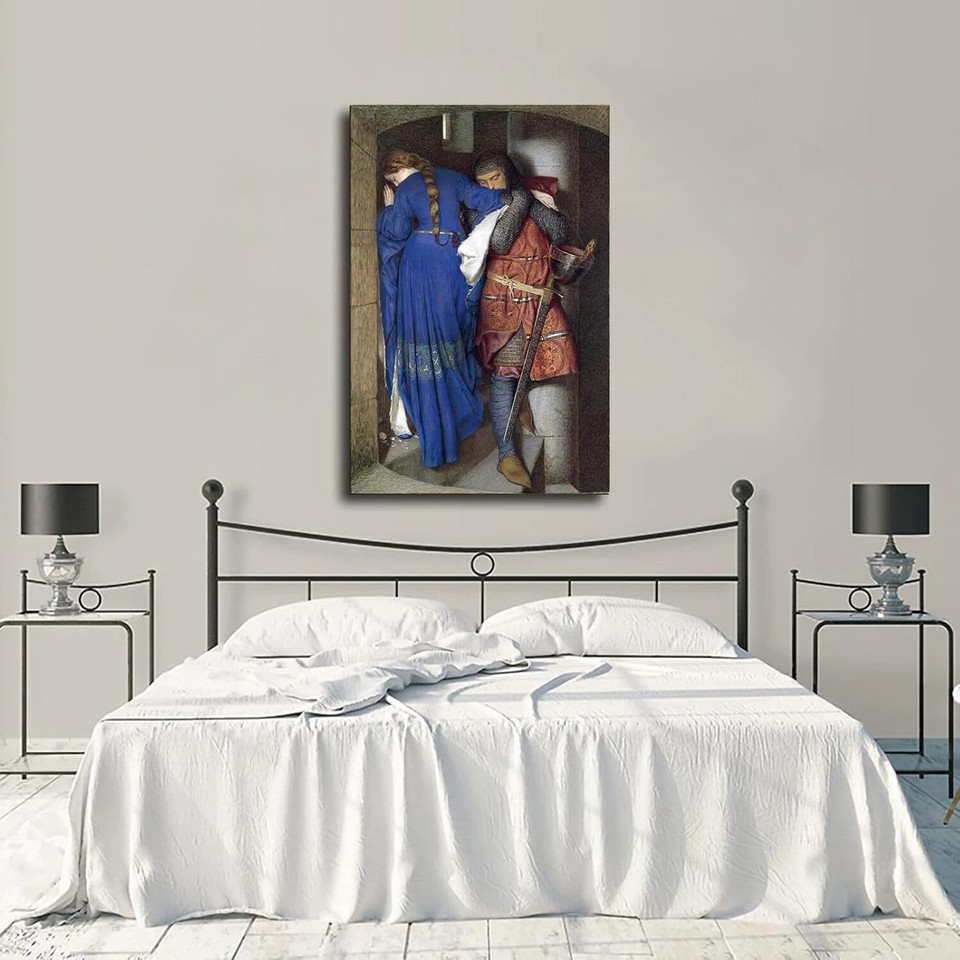 Hellelil And Hildebrand, The Meeting On The Turret Stairs Wall Art ...