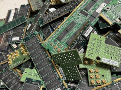 24 pounds Computer Memory RAM Scrap Gold Recovery precious metals ...
