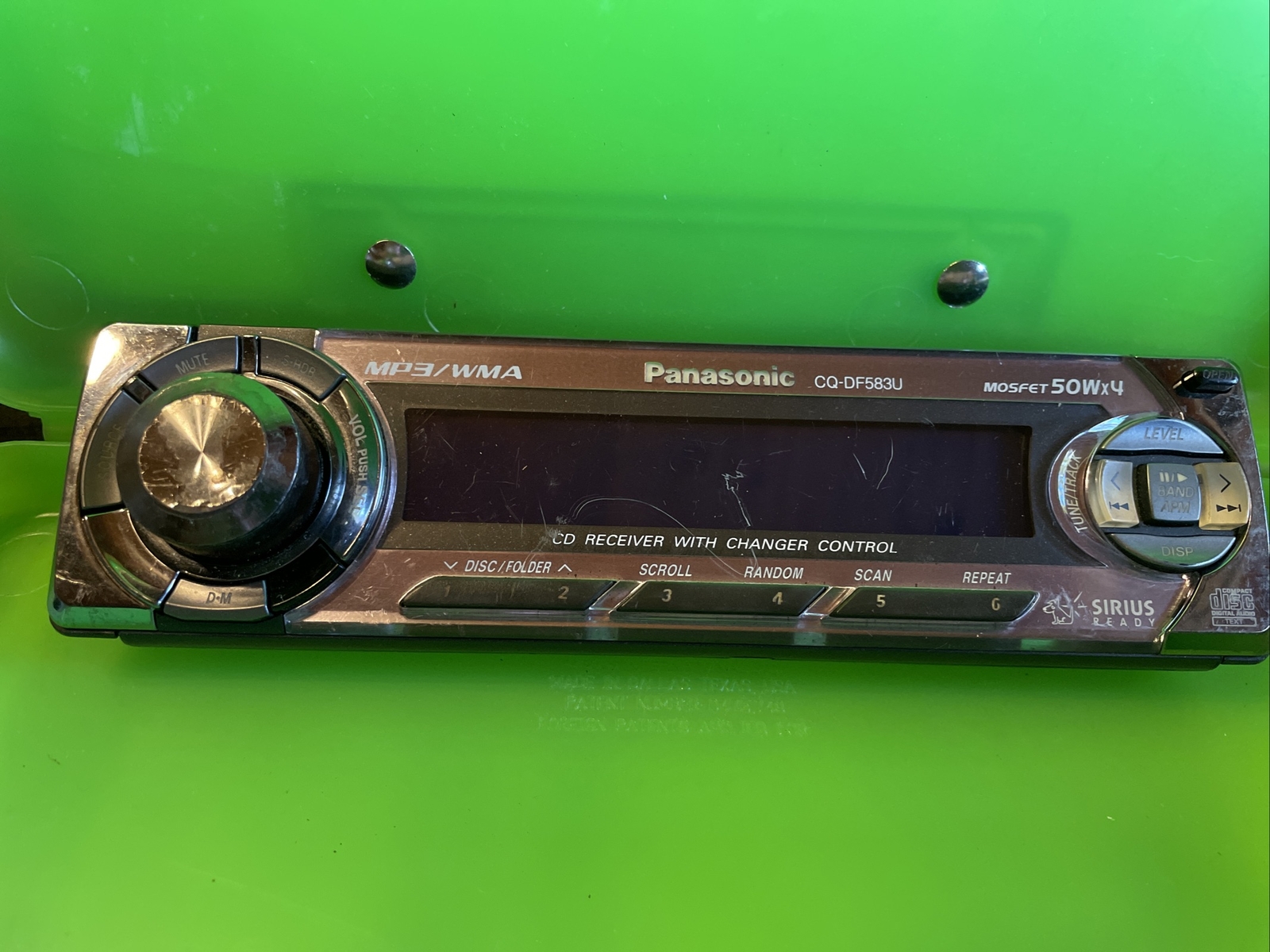 Panasonic CQ DF583U Faceplate Excellent Condition | eBay
