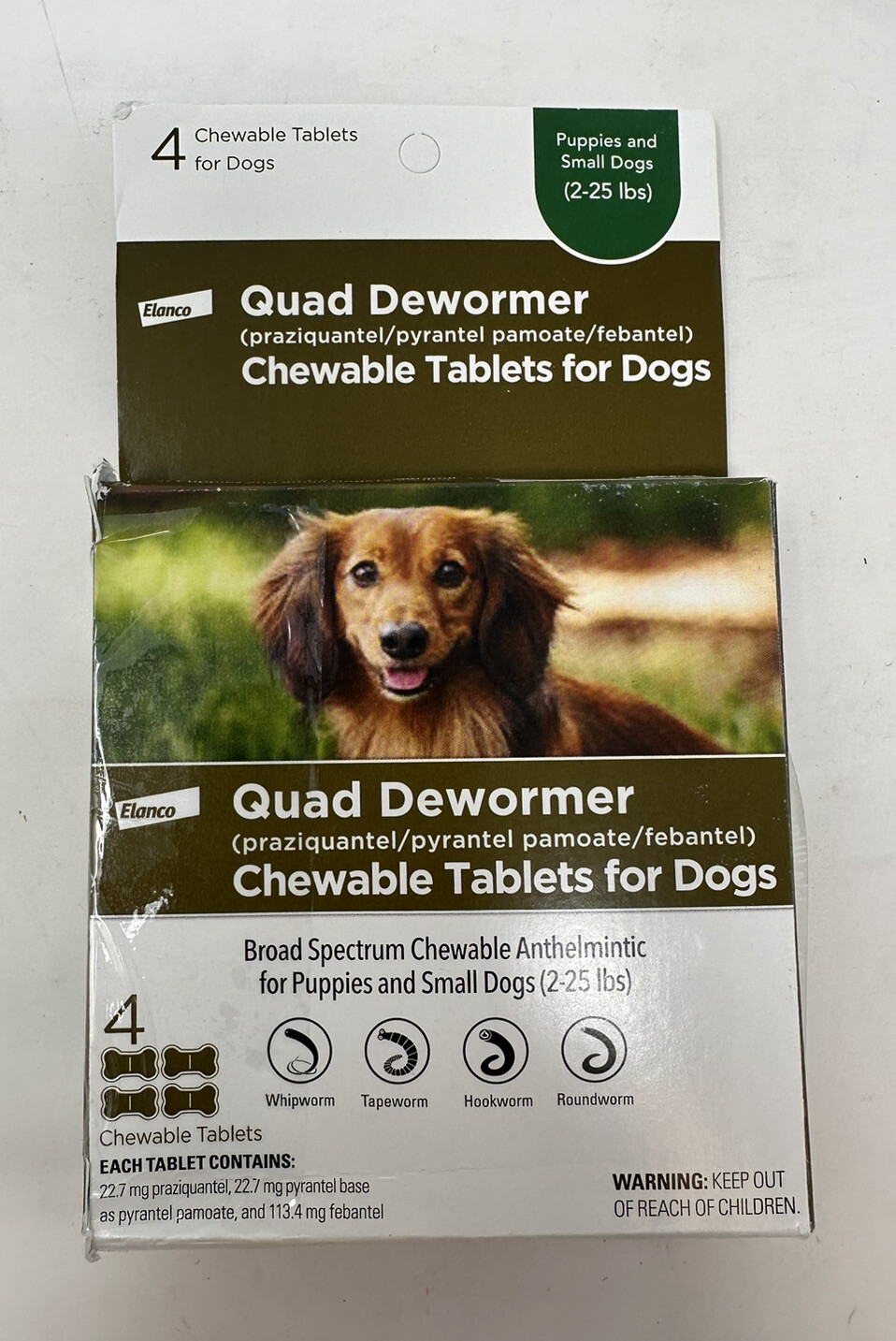 Bayer+22.7mg+Puppies+and+Small+Dog+Quad+Chewable+Dewormer+-+2.25+lbs ...
