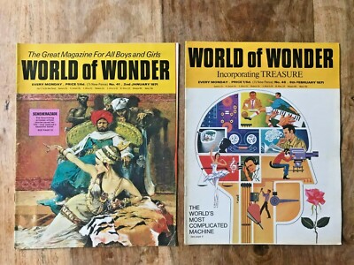 Vintage 1971 World of Wonder magazine no 41 & 46 | eBay UK
