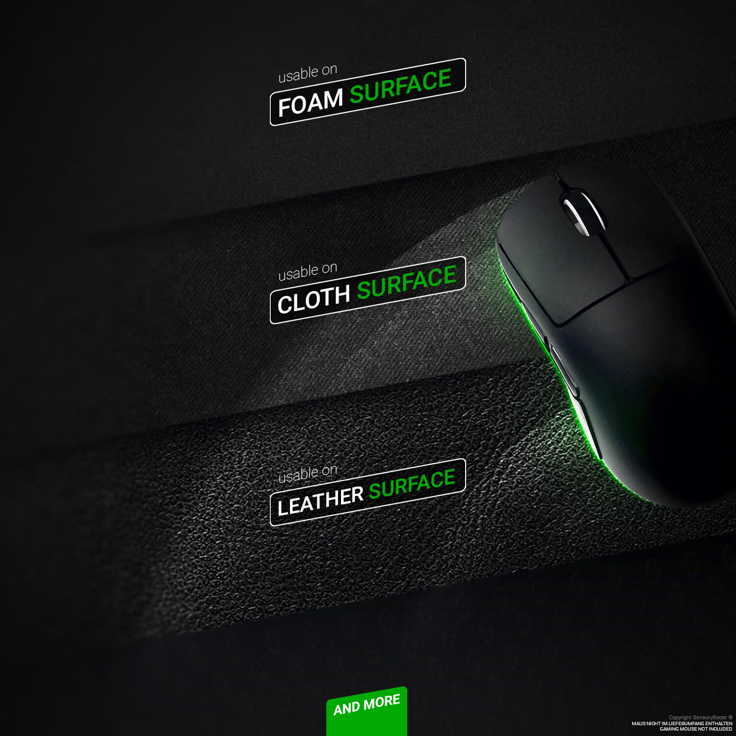 SensoryBoost | DPS Glides für Logitech G305, G304 (2er Pack) Mausfüße ...