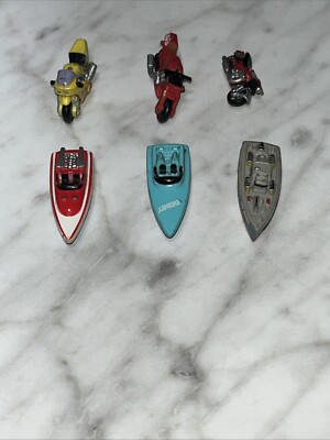 80’s (6) Micro Machines Boats And Motorcycles | eBay