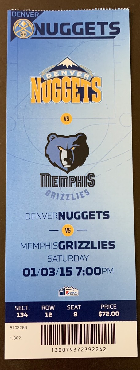 Memphis Grizzlies Ticket Map