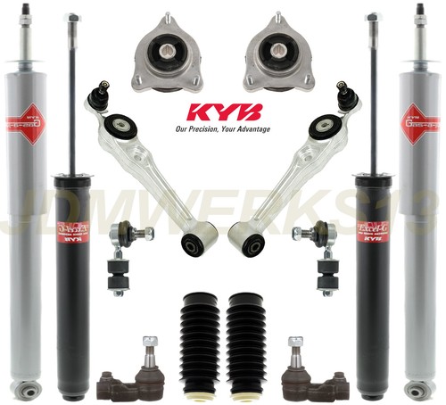 SUSPENSION REBUILD KIT & KYB SHOCKS fits SAAB 900 NG 1994 94 95 96 97 ...