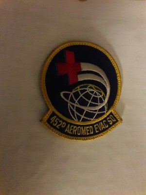 USAF 452 Aeromed Evac Squadron Patch | eBay