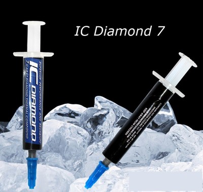 NEW IC Diamond 7 Carat Thermal Compound 1.5 Grams by Innovation Cooling ...