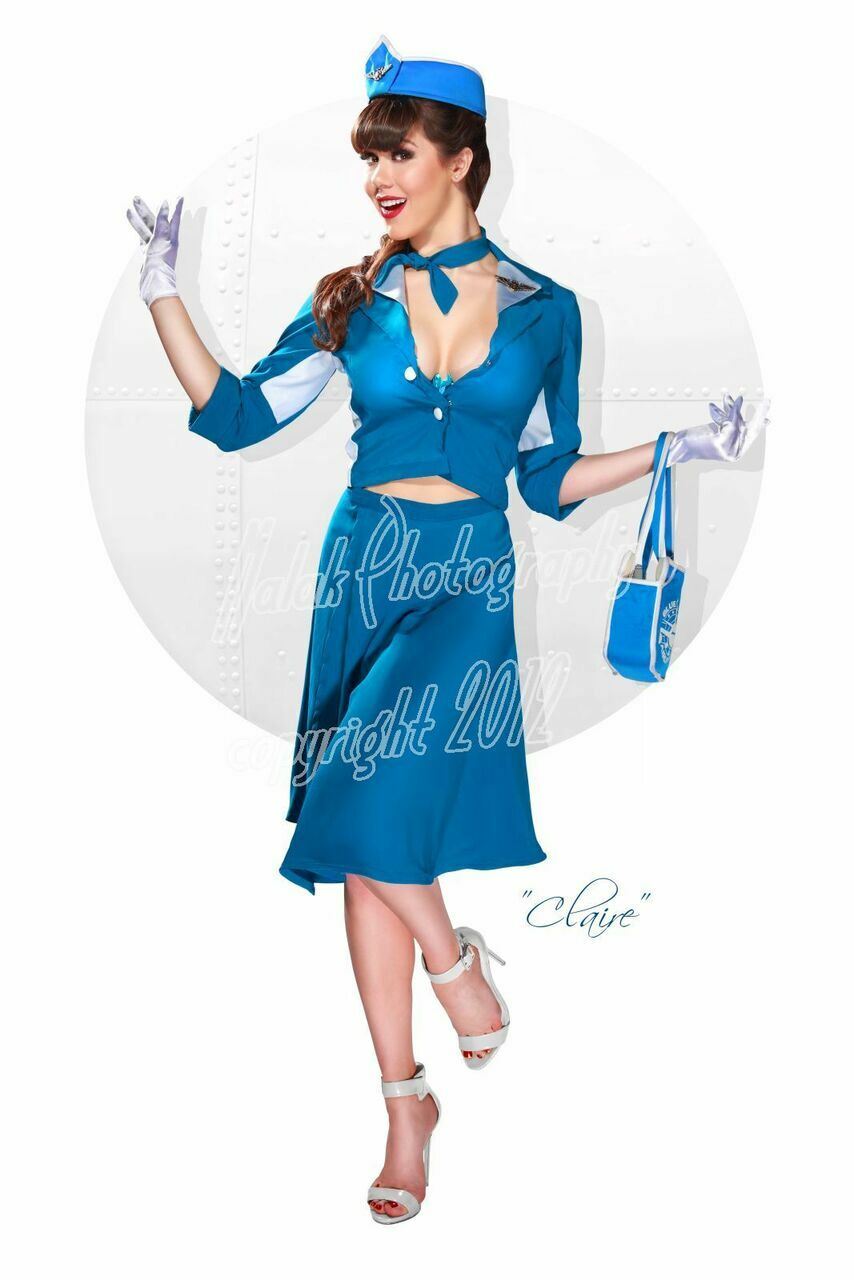 Clair Air 1 Claire Sinclair Pin-Up Print Malak | eBay