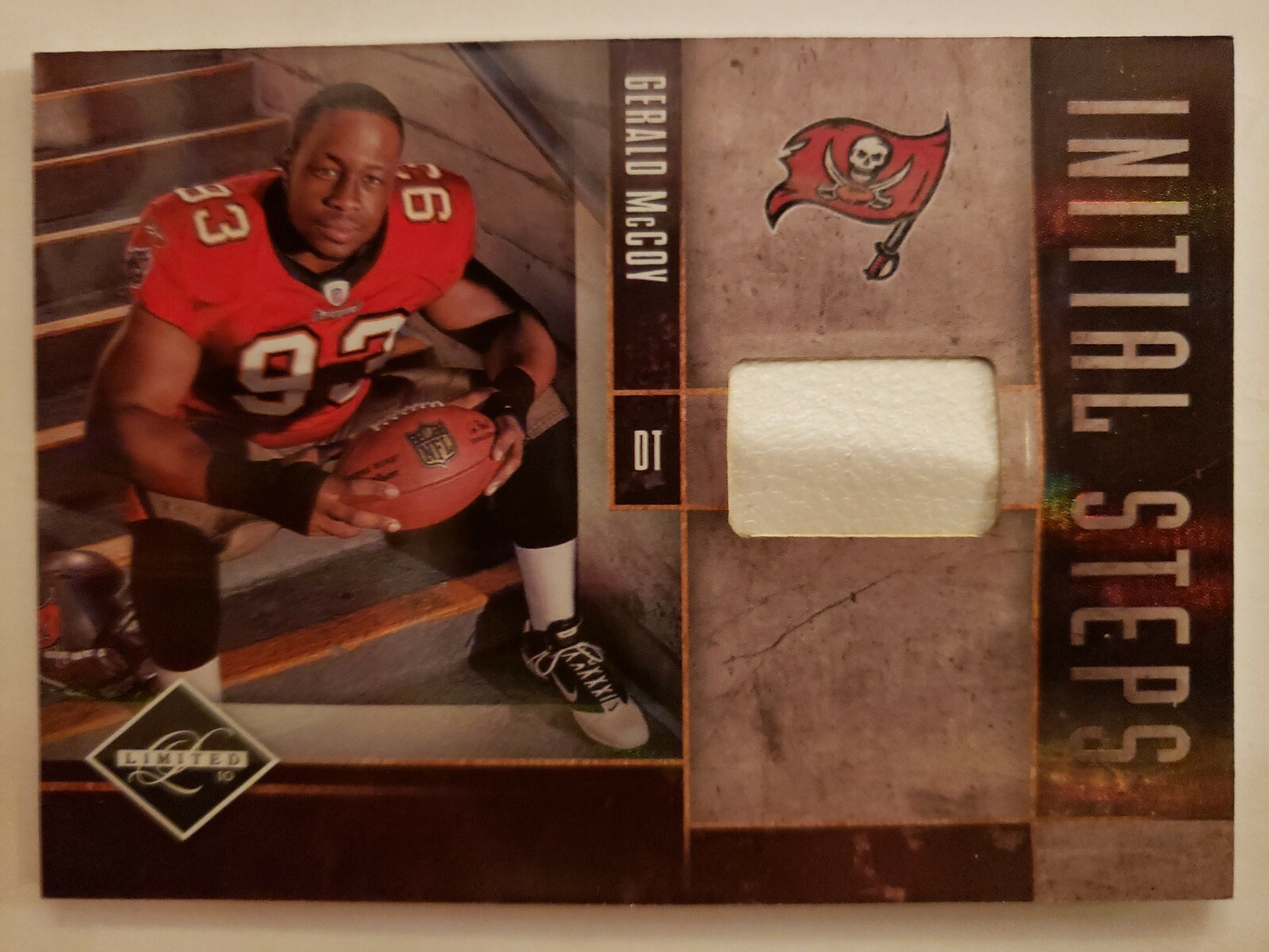 GERALD McCOY 2010 LIMITED INITIAL STEPS #'D 61/80 | eBay