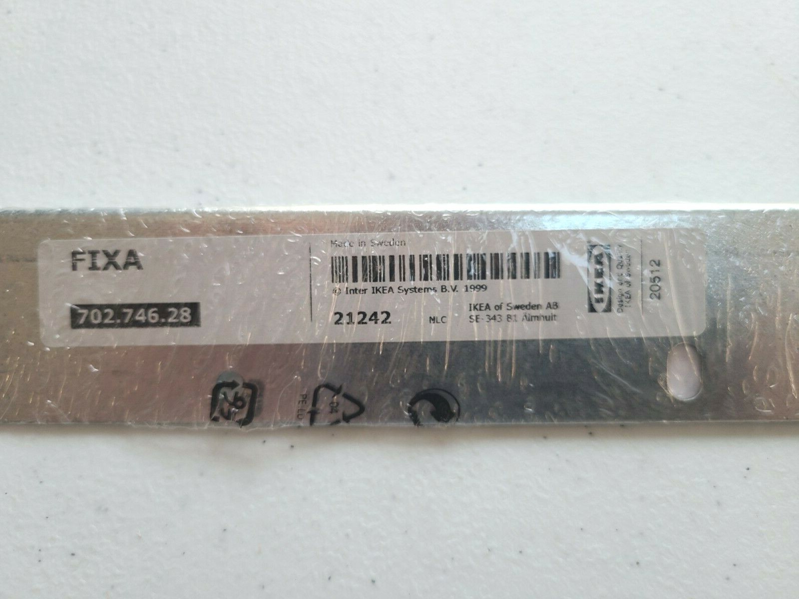 IKEA FIXA 702.746.28 Countertop support fixture, galvanized - NEW | eBay