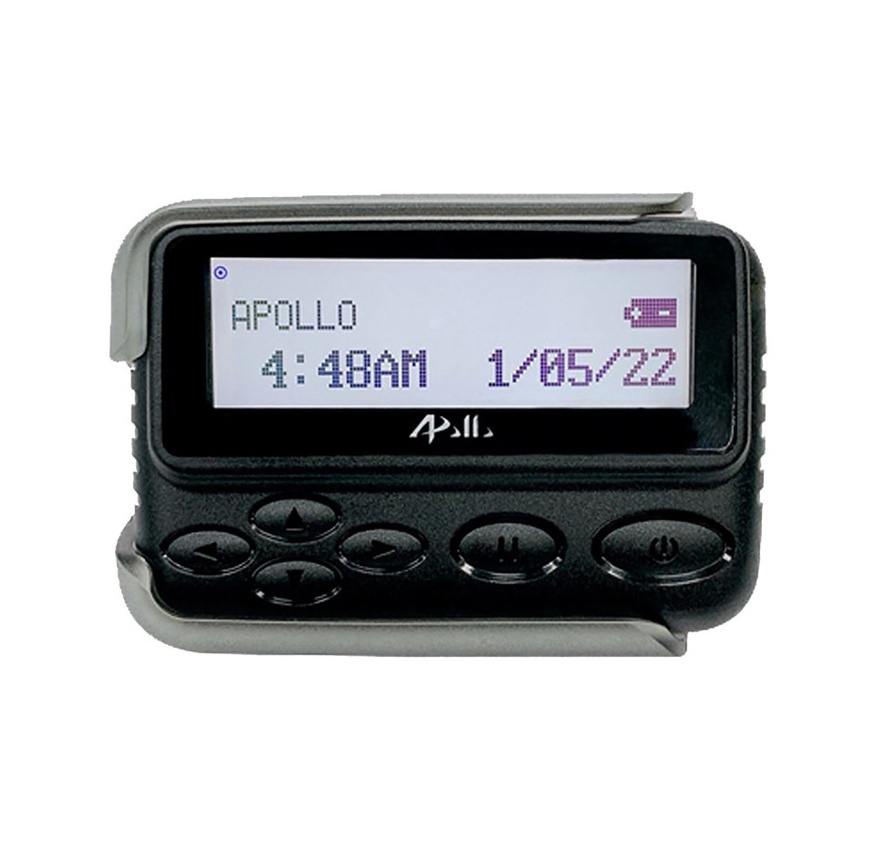 Apollo Pilot AP900 Alphanumeric Pager Caller ID 6 Key Navigation | eBay