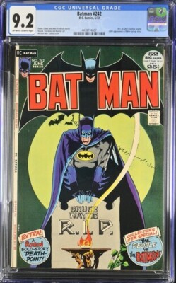 Batman #242 1972 DC Comics CGC 9.2 | eBay