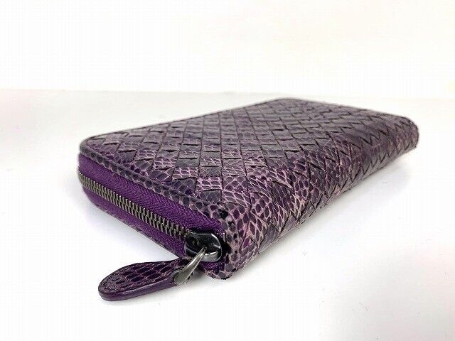 Bottega Veneta Leather Long Wallet With Coin Purse Appraised | eBay