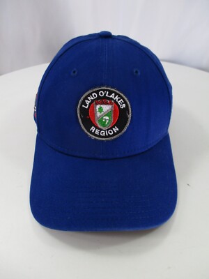 New Era SCCA Land O Lakes Region Hat Cap Stretch Fit Medium Blue Logo ...