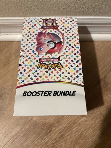 Factory Sealed Pokemon 151 Booster Bundle Display Case, 10 Bundles 60 ...