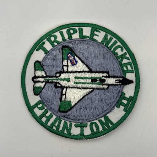 USAF 555TH TFS Triple Nickel Phantom II Vintage Military Patch | eBay