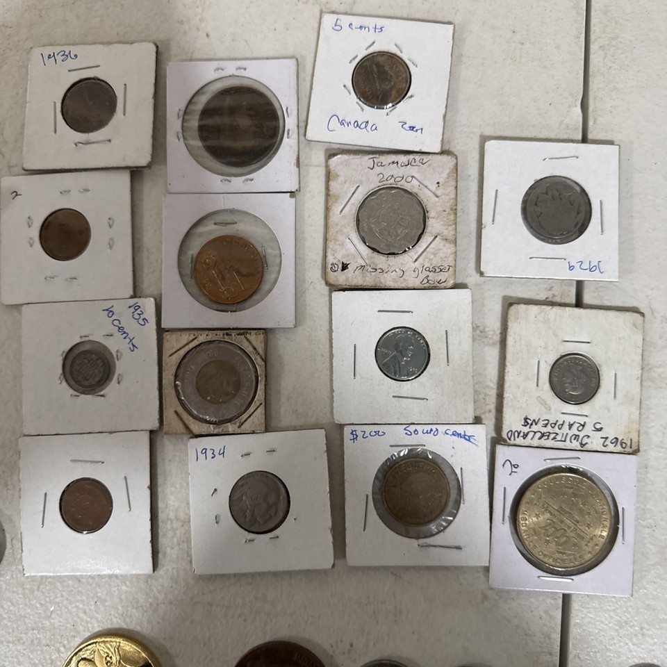 Miscellaneous Coin Collection Form All Over | eBay