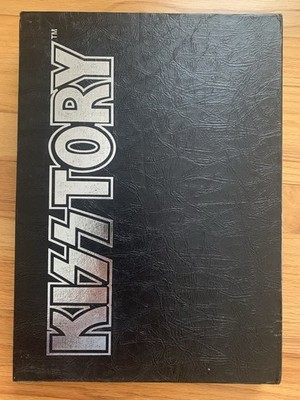 KISSTORY AMAZING+HUGE HARDCOVER BOOK INCREDIBLE PICTURES+ARTICLES KISS ...