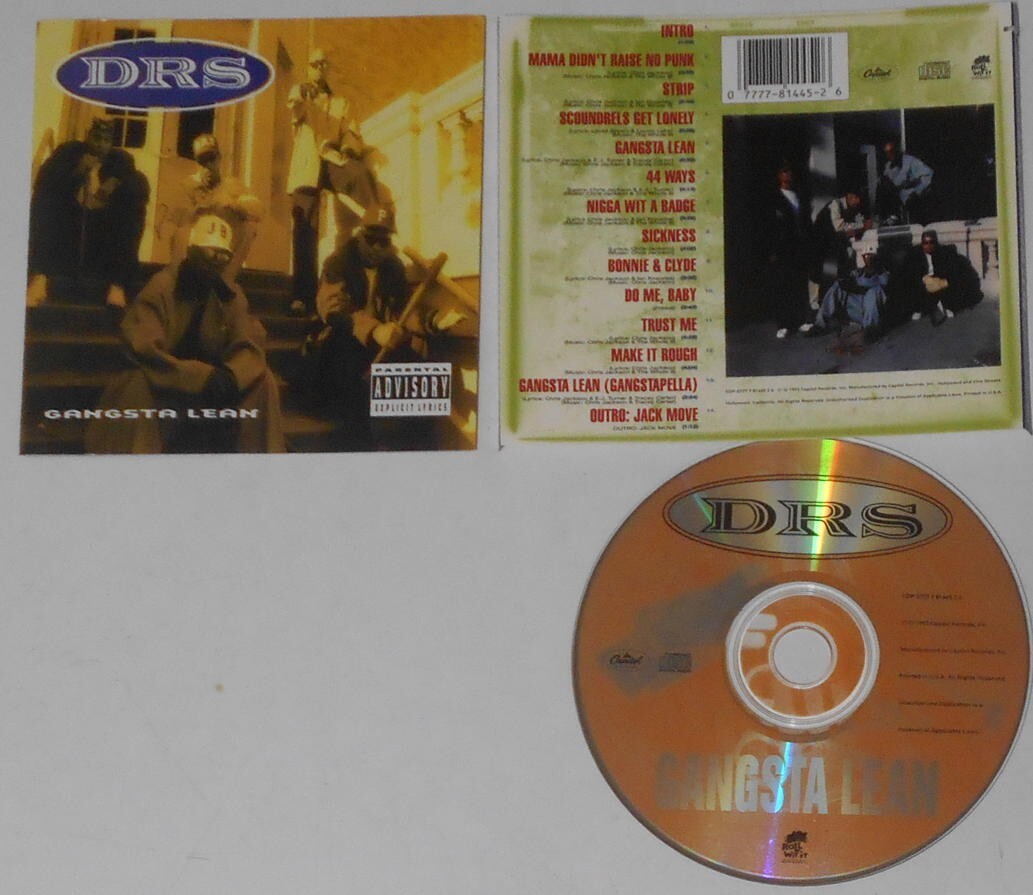 DRS - Gangsta Lean - U.S. cd | eBay
