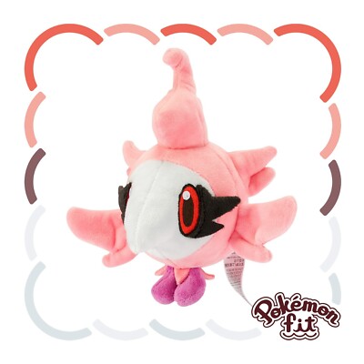 Pokemon Center Fit Plush Doll - 682 Spritzee 6in Fairy Scent Pink Kalos ...