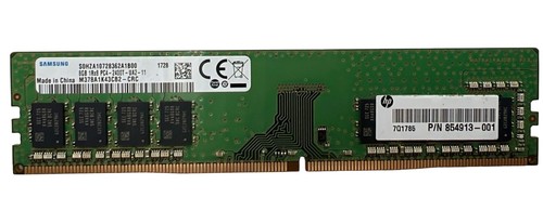 Samsung 8GB (1x8GB) RAM PC4-19200 DDR4-2400T Desktop SDRAM M378A1K43CB2 ...