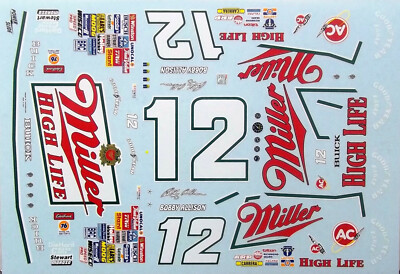 POWERSLIDE 122 #12 MILLER HIGH LIFE NASCAR 1988 BUICK BOBBY ALLISON 1/ ...