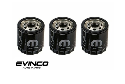 Mopar Engine Oil Filter MO-339 Pack of 3 For Jeep Chrysler Dodge Ram ...