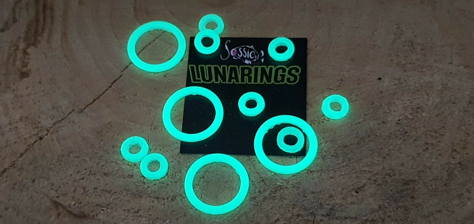 LUNARINGS TO FIT ND T10 BOBBINS, RECHARGEABLE, GLOW IN DARK, O RINGS ...