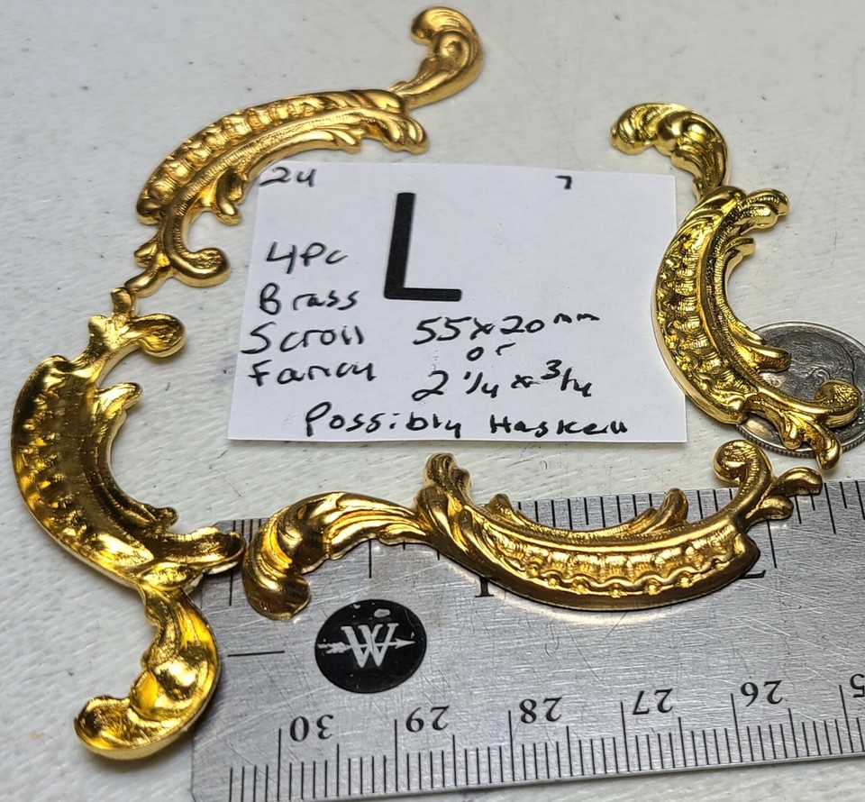 Vtg Miriam Haskell Stamping Findings Jewelry Design Craft Turtle Bug ...