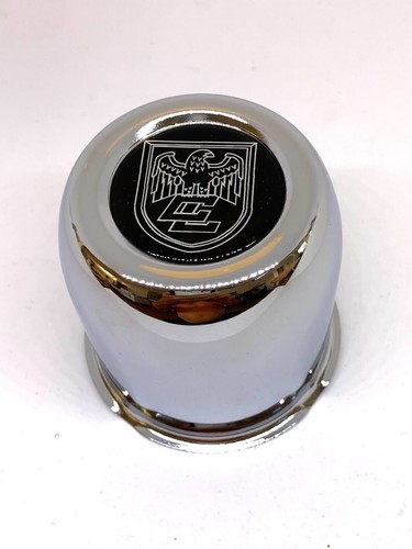 4 x Centerline Convo Pro Caps Chrome Steel Classic Eagle Logo Convo Pro ...